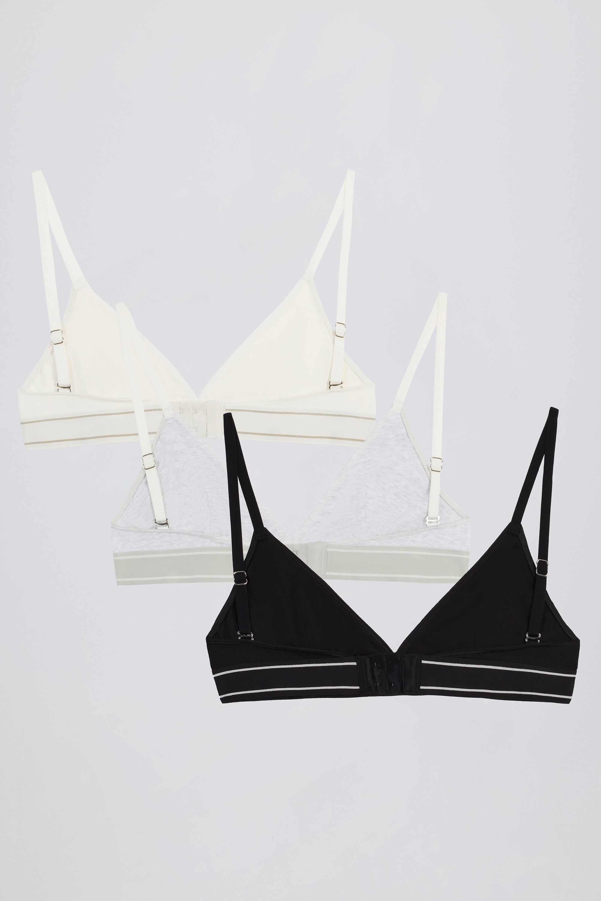 Triangle Bralette Bundle in Multi – Bo+Tee